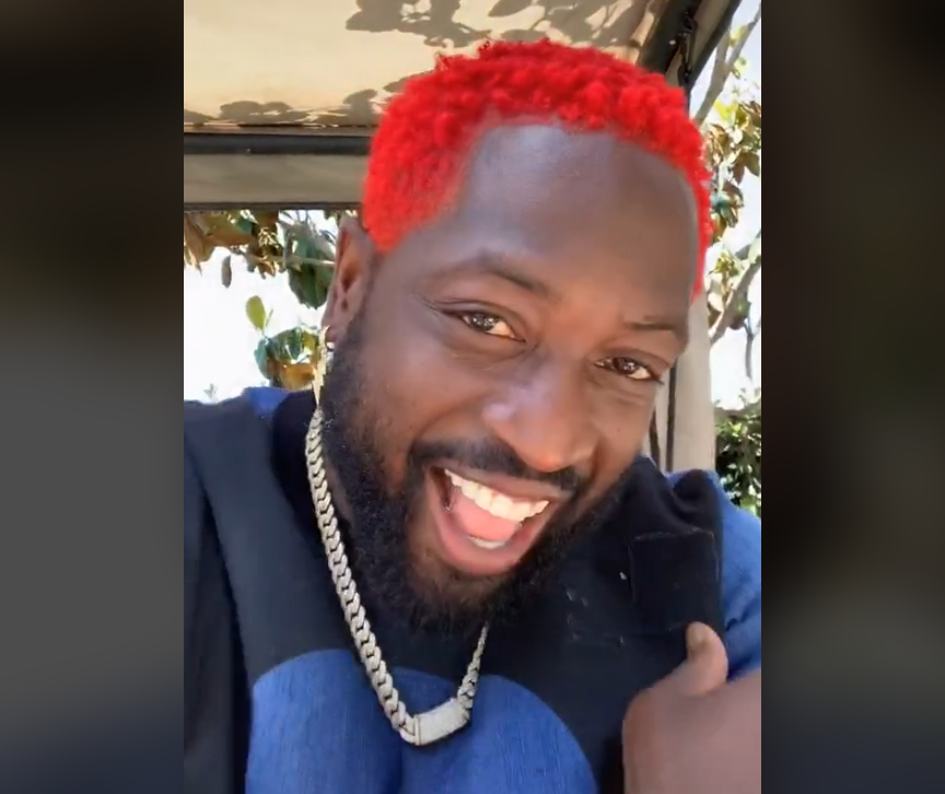Dwyane Wade Is Embracing "Red Hair Don't Care" Attitude - Chart Attack