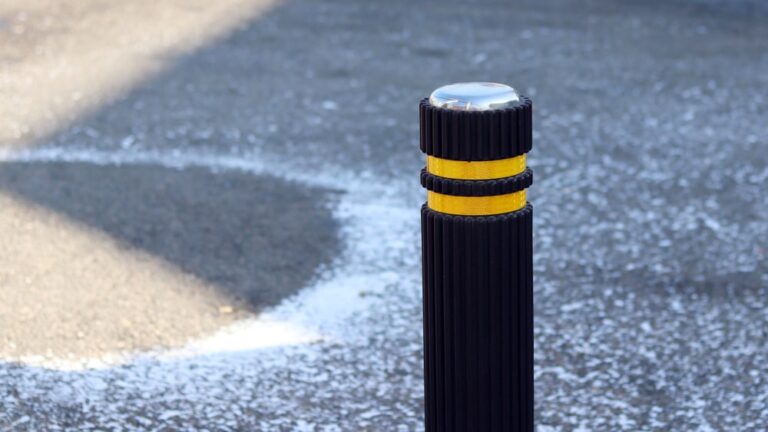 Applications and Material Varieties of Road Bollards - Chart Attack