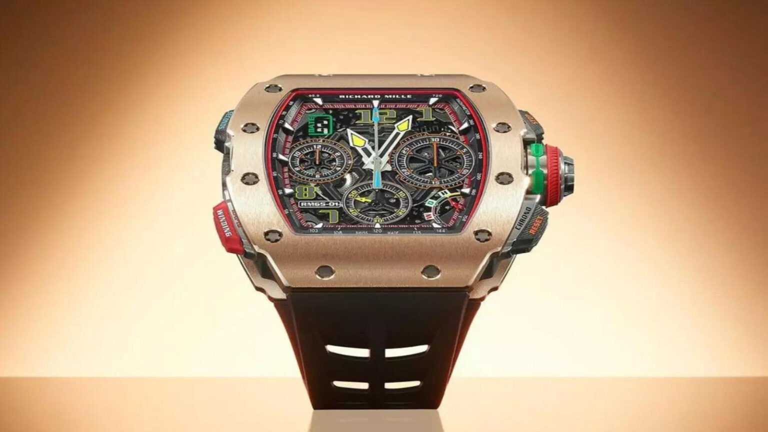 Attractive Square Skeleton Mechanical Watches - Richard Mille and Its ...