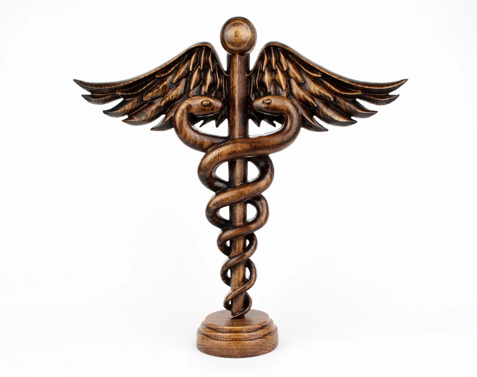 Wooden Statues on Medical Themes - Chart Attack